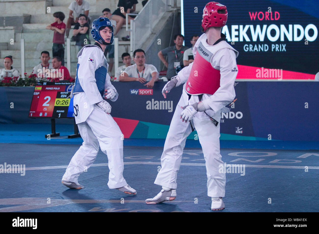 DAE HOON LEE during Roma 2019 World Taekwondo Grand Prix (day 1), Roma ...
