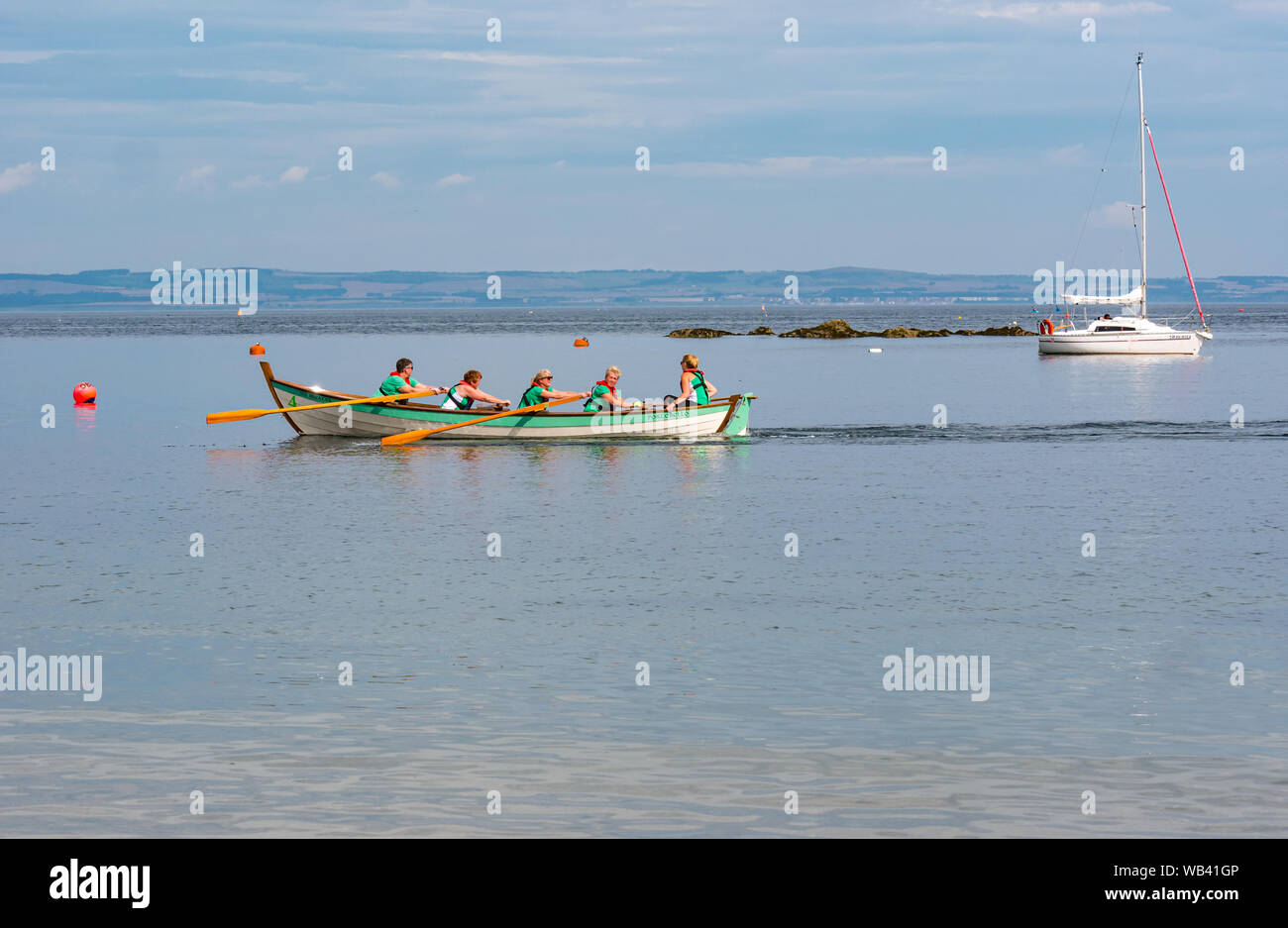 St ayles skiff hi-res stock photography and images - Alamy