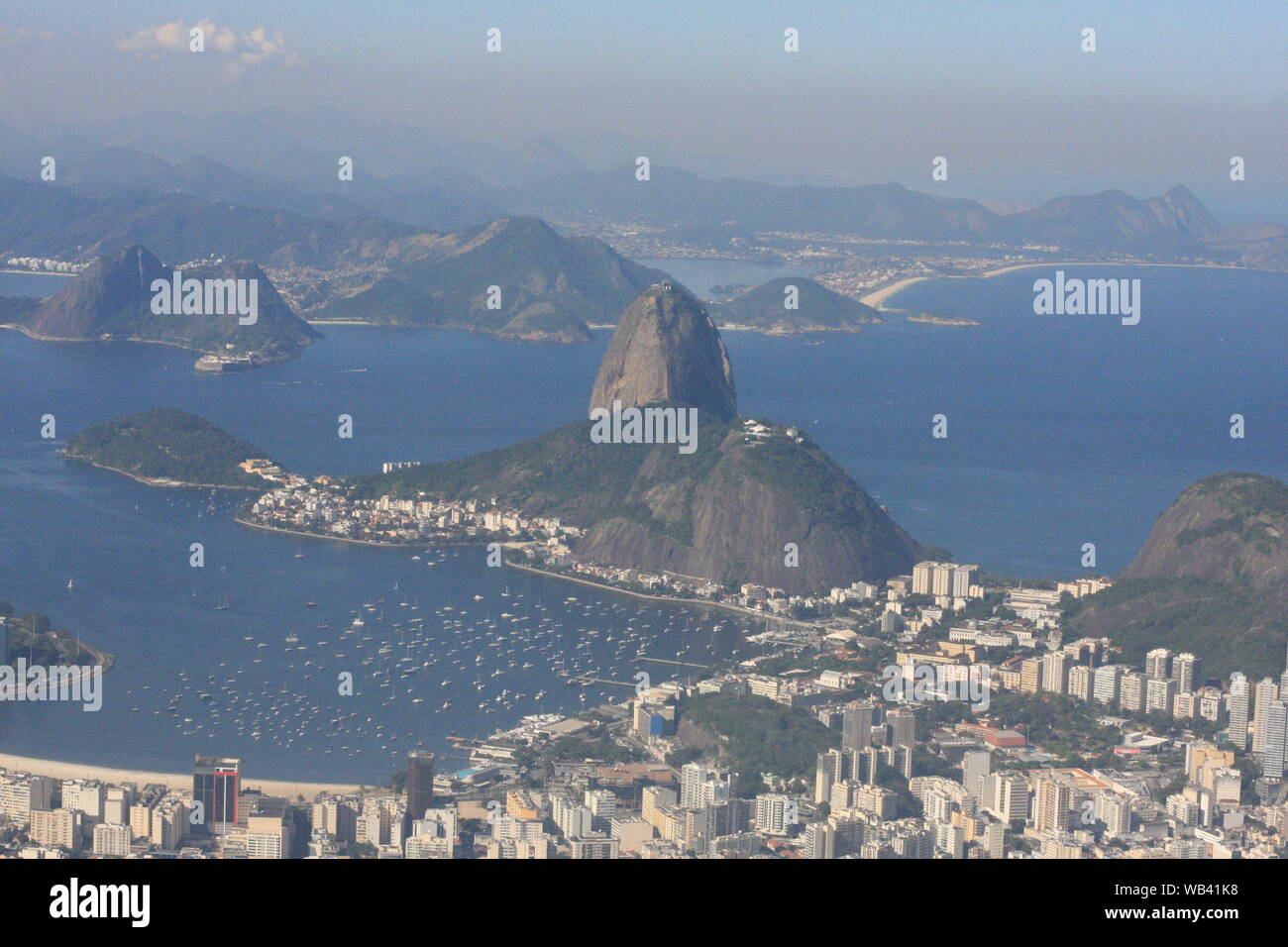 Rio de Janeiro sunset and beach in Brazil Stock Photo - Alamy