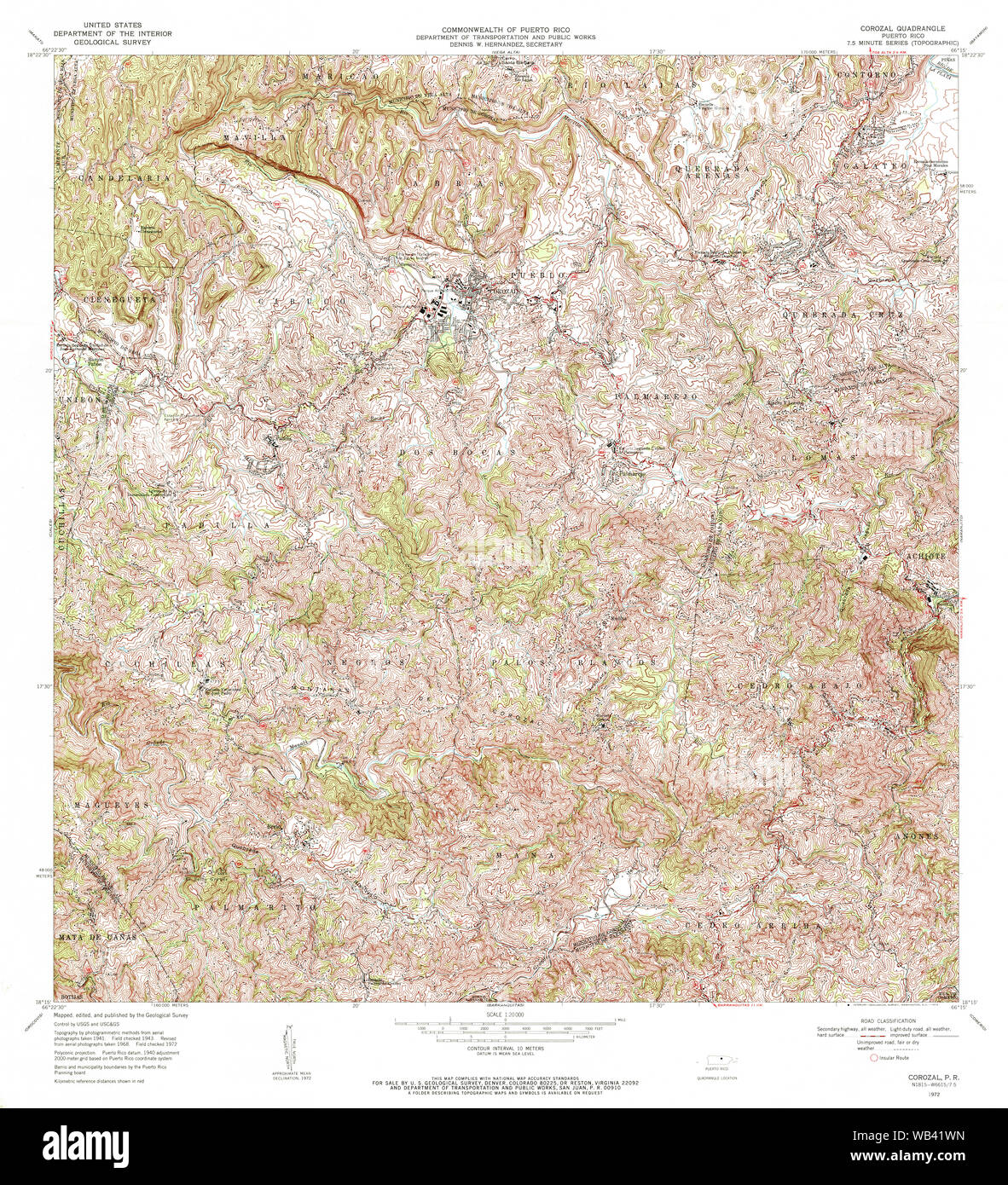 Map of corozal hi-res stock photography and images - Alamy