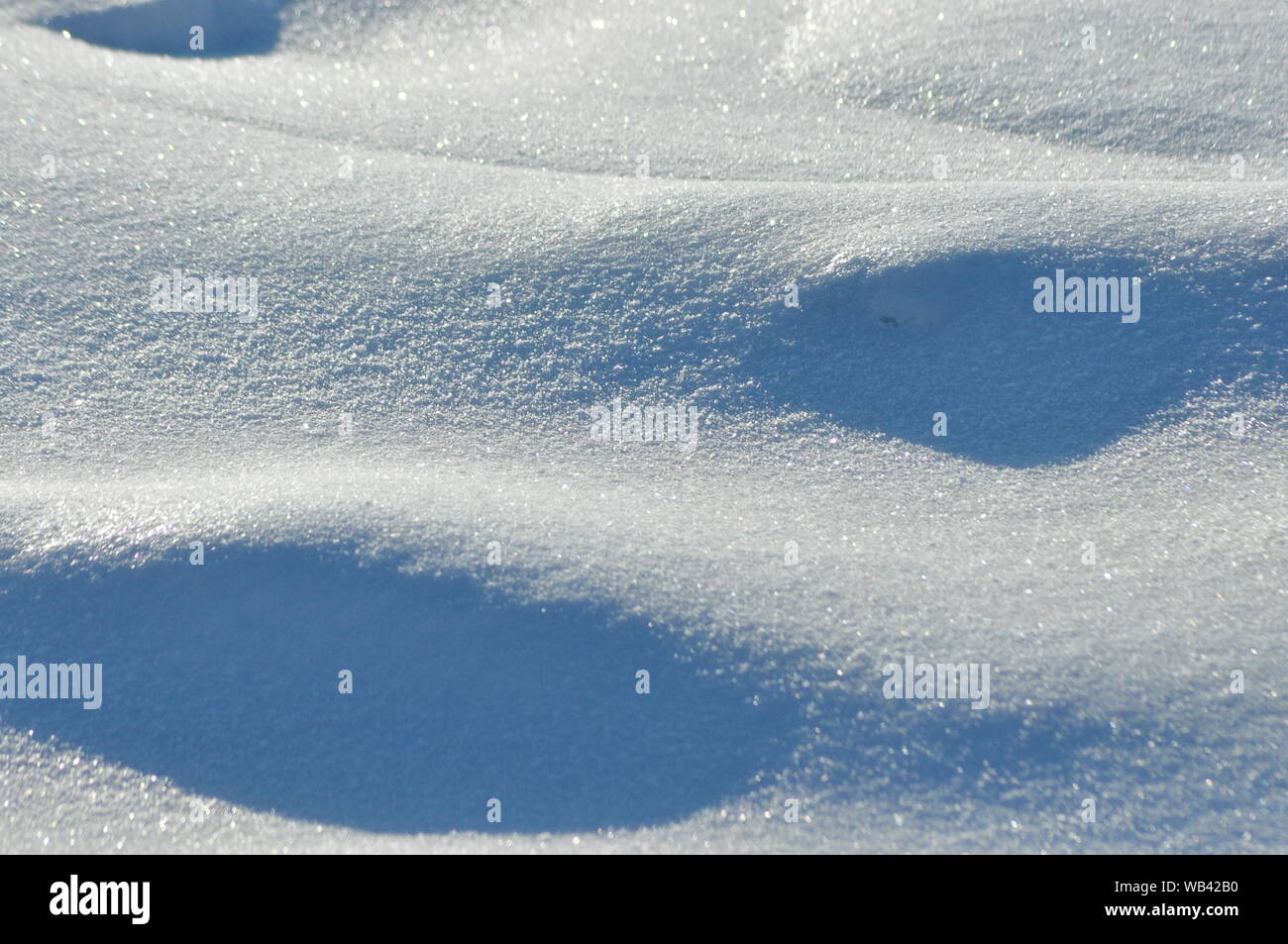 Streaks of snow. Snowflakes on the ice. Winter and frost. ice sheet ...