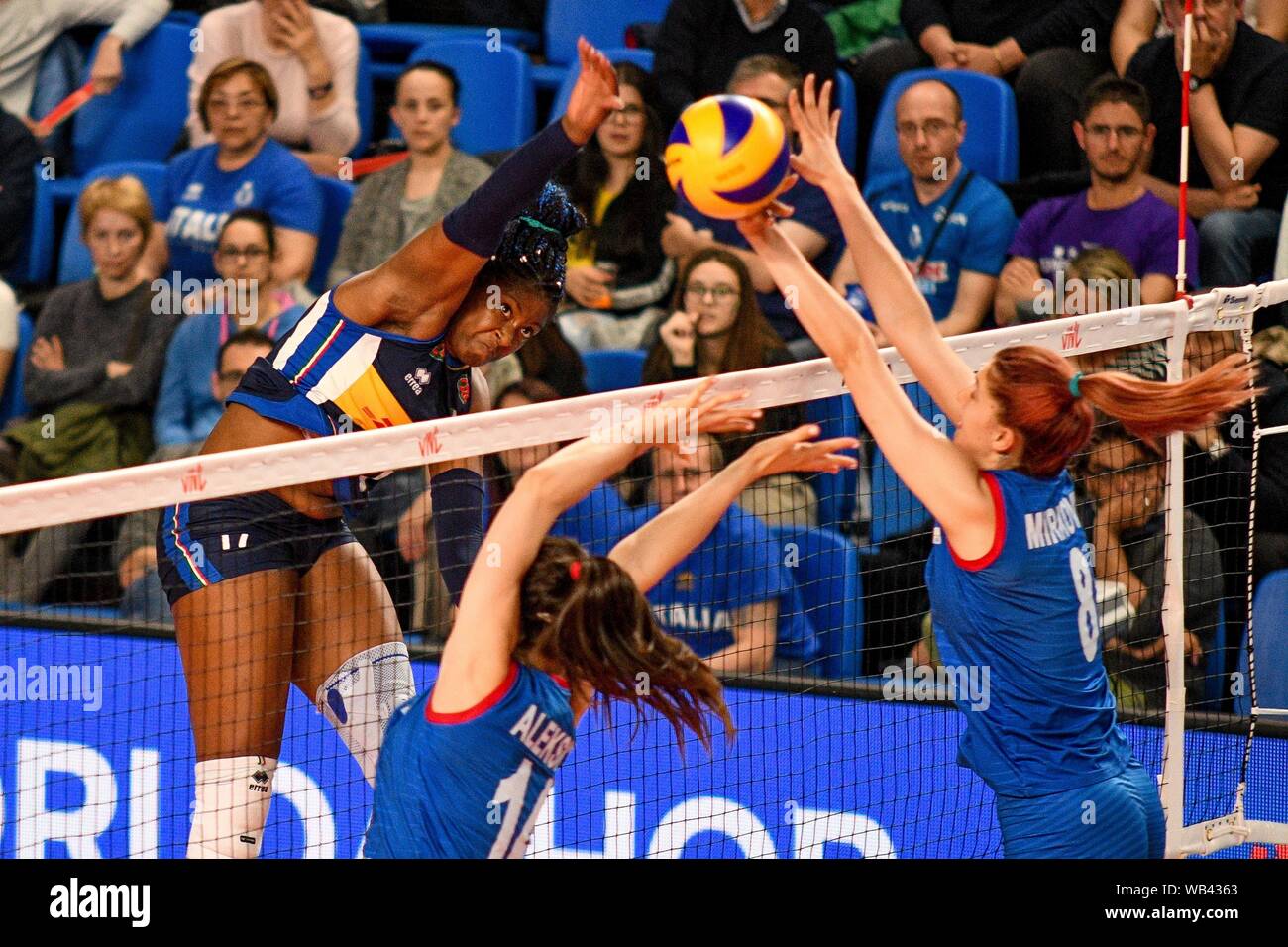 MIRIAM SYLLA during Nations League Women - Serbia Vs Italy, Conegliano ...