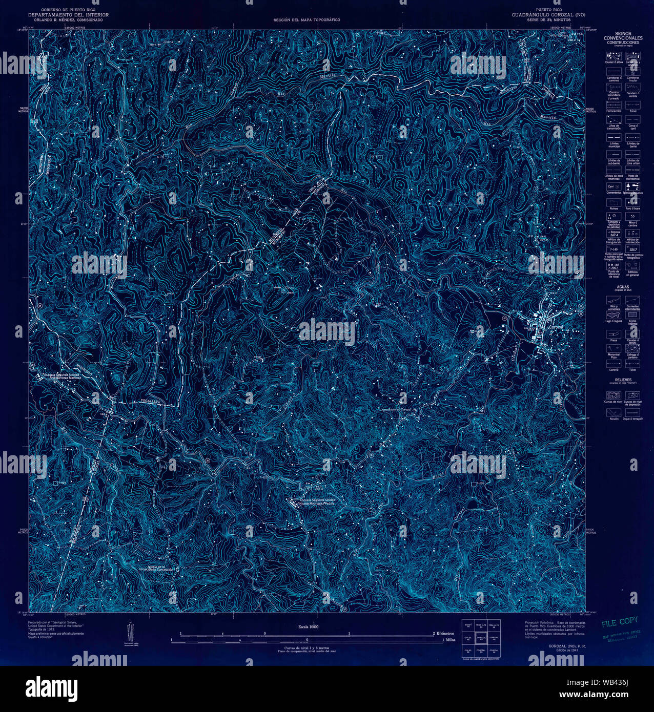 Map of corozal hi-res stock photography and images - Alamy