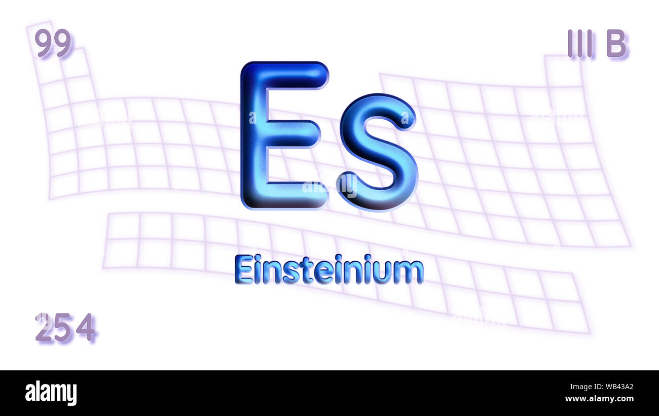 chemical element atomic data and symbol - table of elements Stock Photo ...