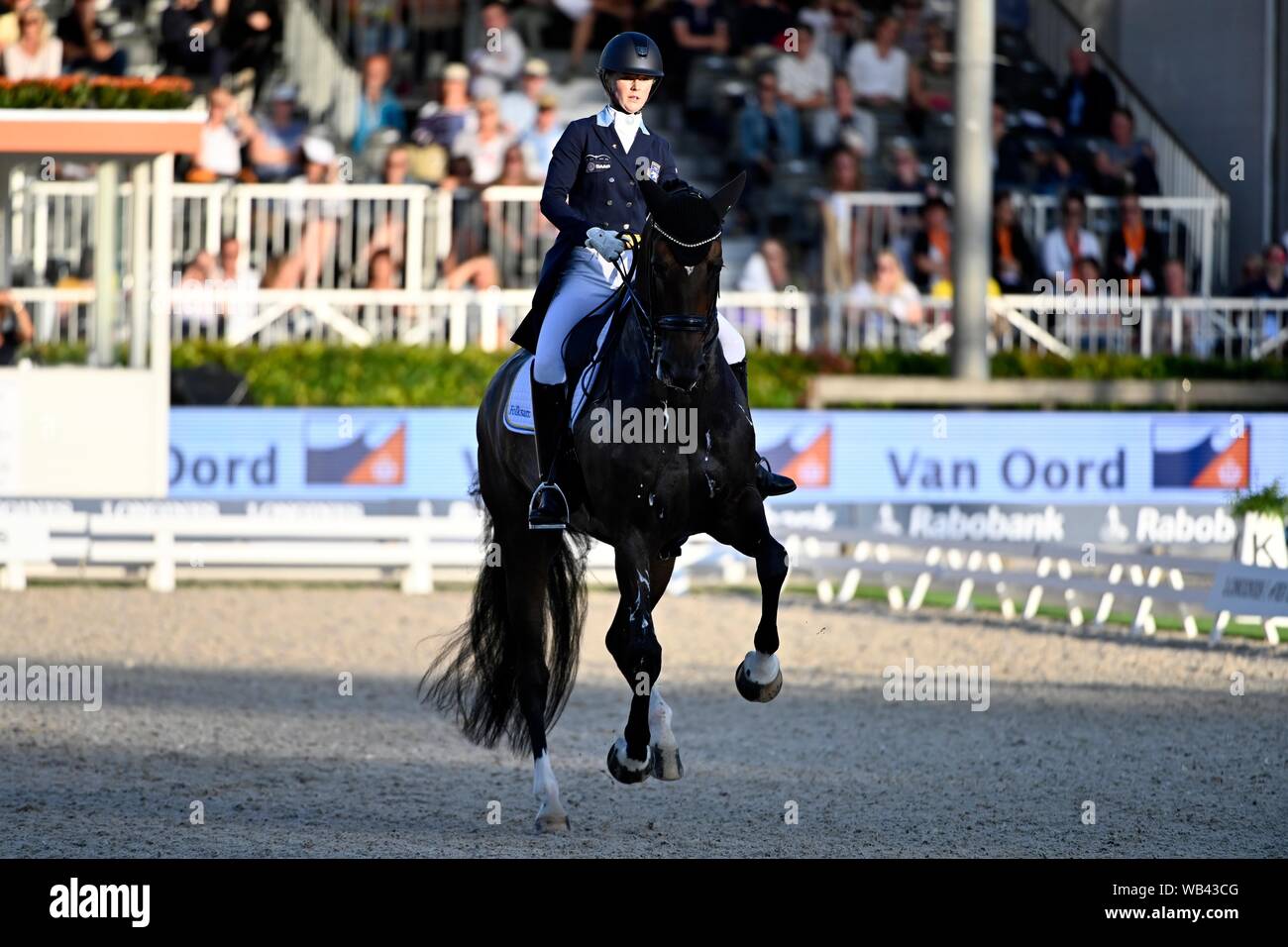 Juliette Ramel SWE with Buriel K.H. during Longines FEI Dressage ...