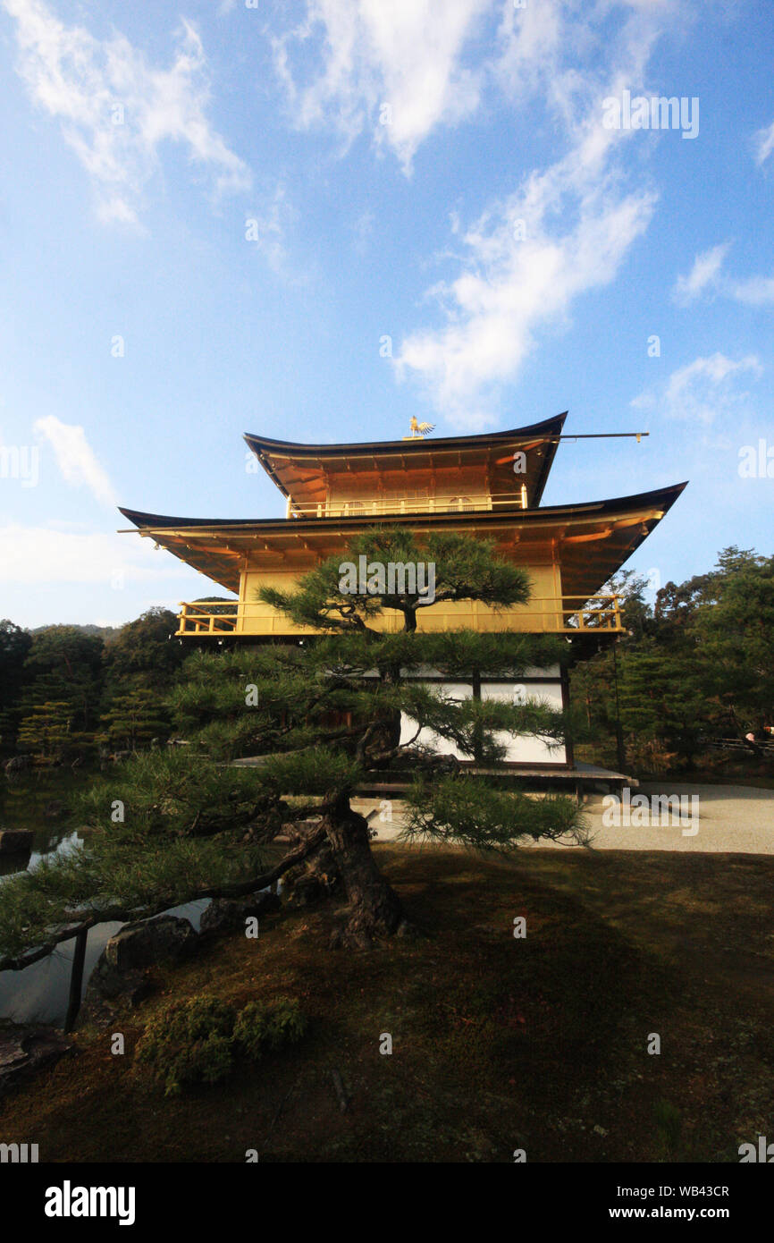 Kinkaku ji Golden Pavillion in Kyoto Japan Stock Photo - Alamy