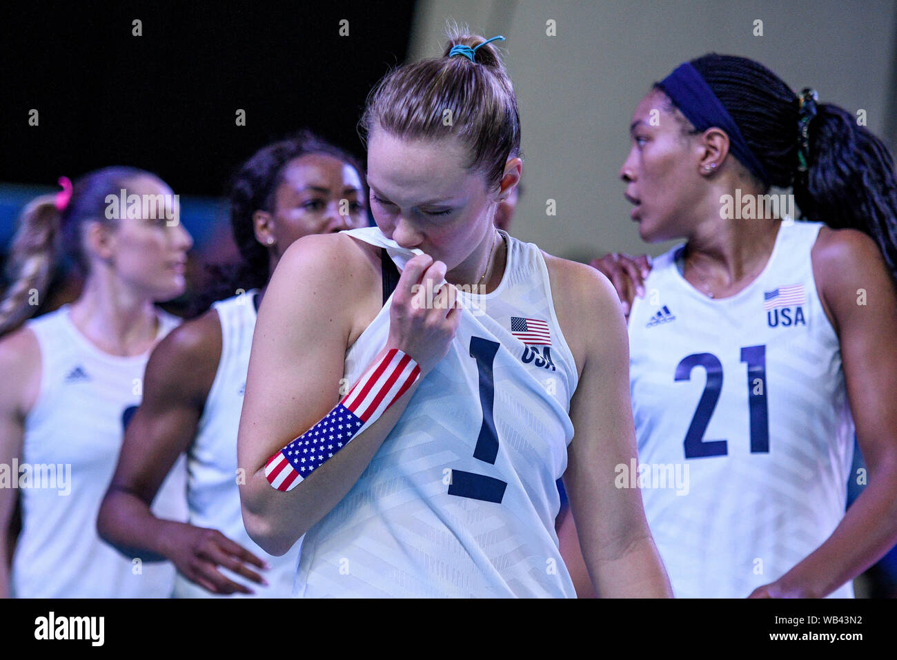 MICHA HANCOCK during Nations League Women - United States Vs Italy ...