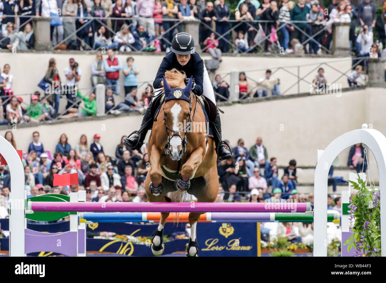 JESSICA SPRINGSTEEN (USA) during 87° Csio Piazza Of Siena Roma 2019 ...