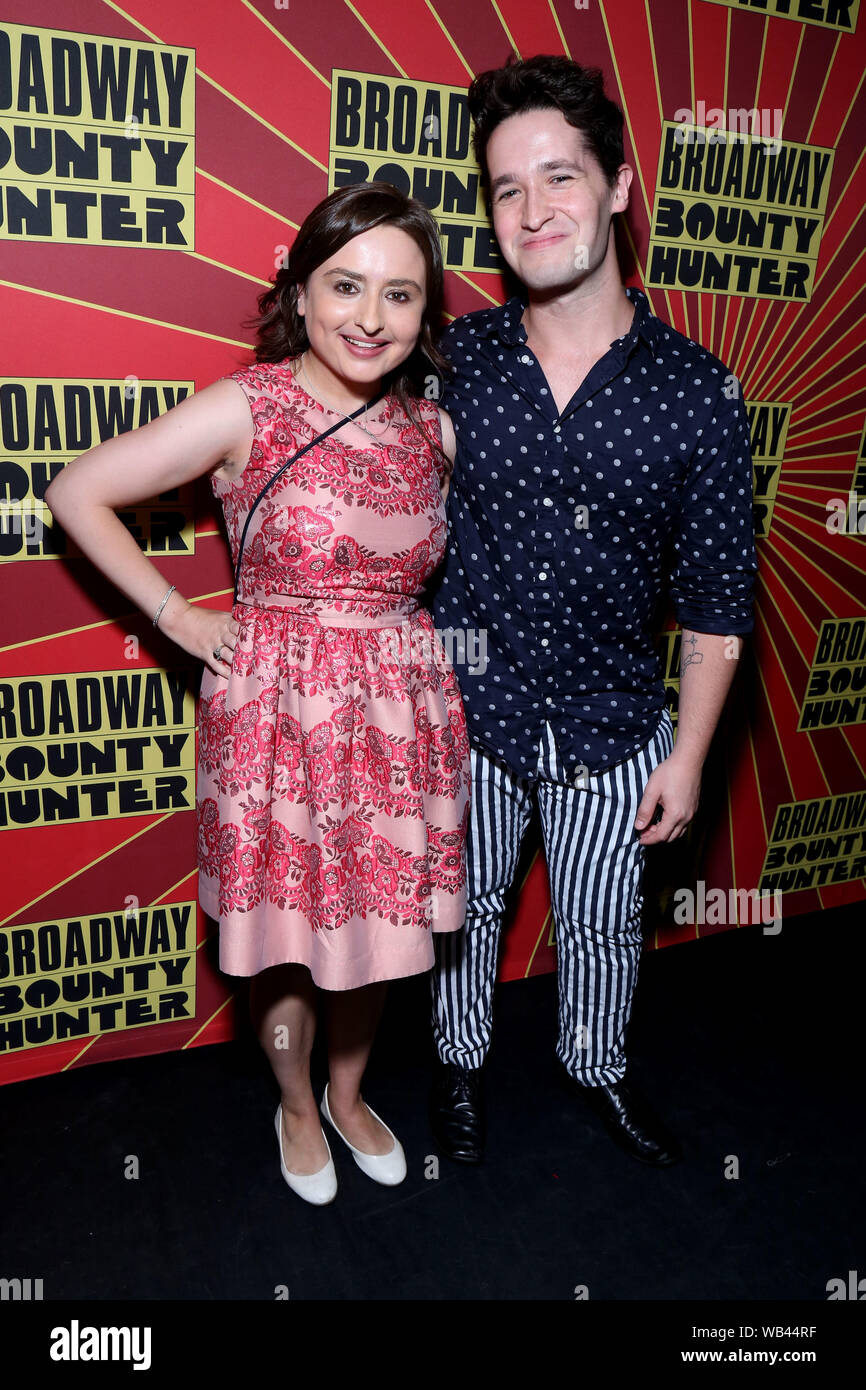 Opening night party for Broadway Bounty Hunter held at (Le) Poisson ...