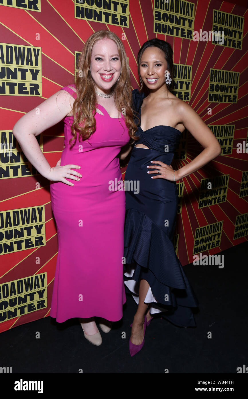 Opening night party for Broadway Bounty Hunter held at (Le) Poisson ...