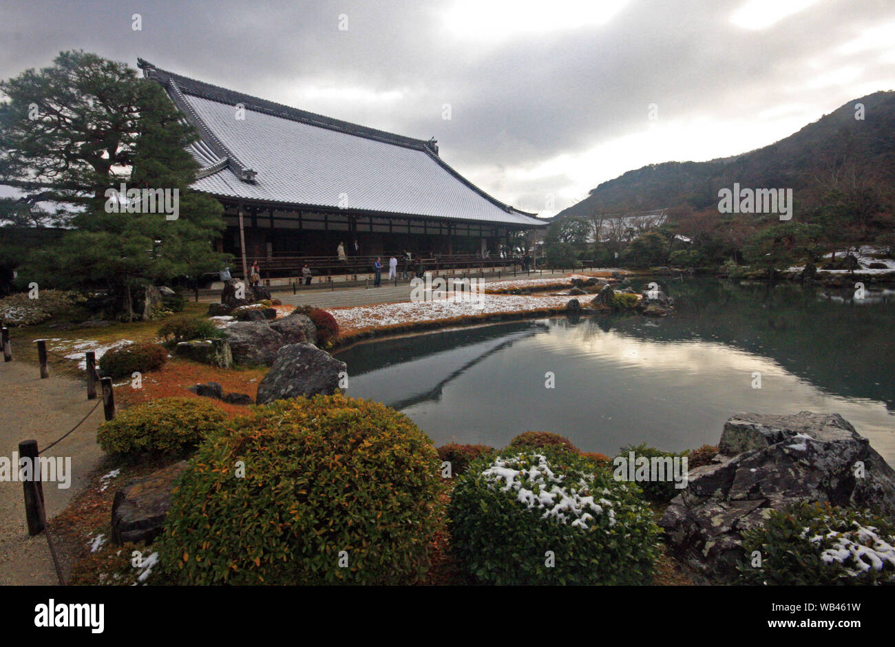 Kyoto temples lanterns and japanese gardens in Japan Stock Photo - Alamy