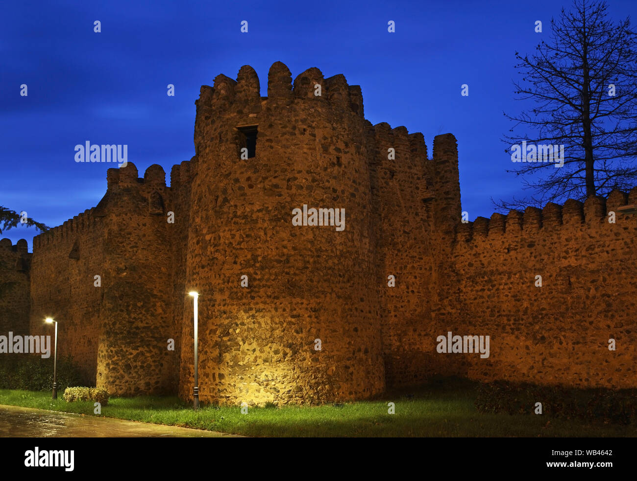 Batonis-Tsikhe Fortress in Telavi. Georgia Stock Photo - Alamy