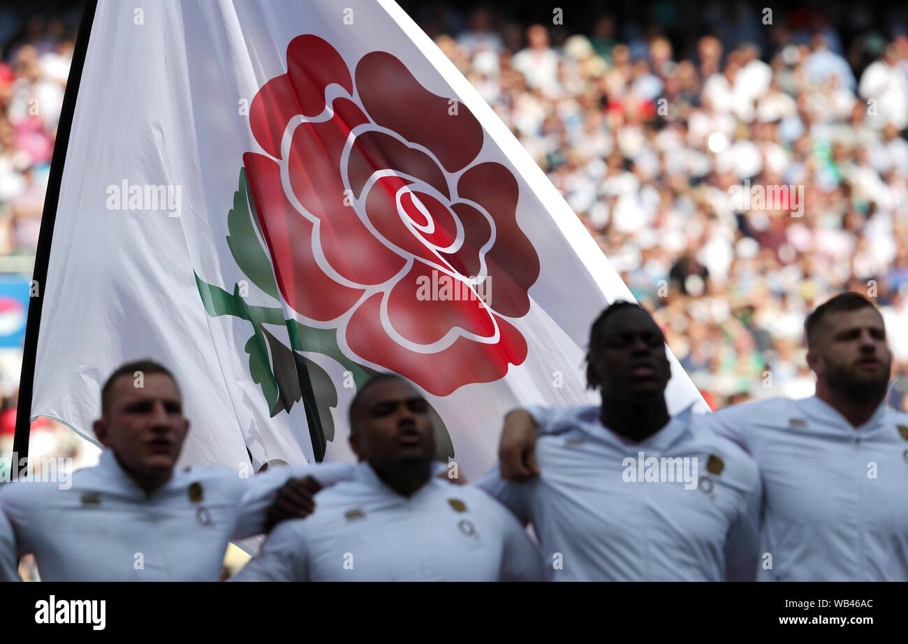 England rugby red rose hi-res stock photography and images - Alamy
