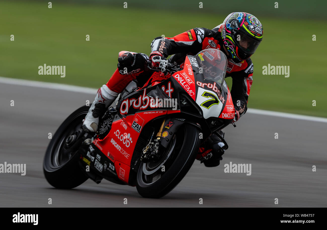 DAVIES IN WARM UP during World Superbike Pirelli Italyn Round, Imola ...