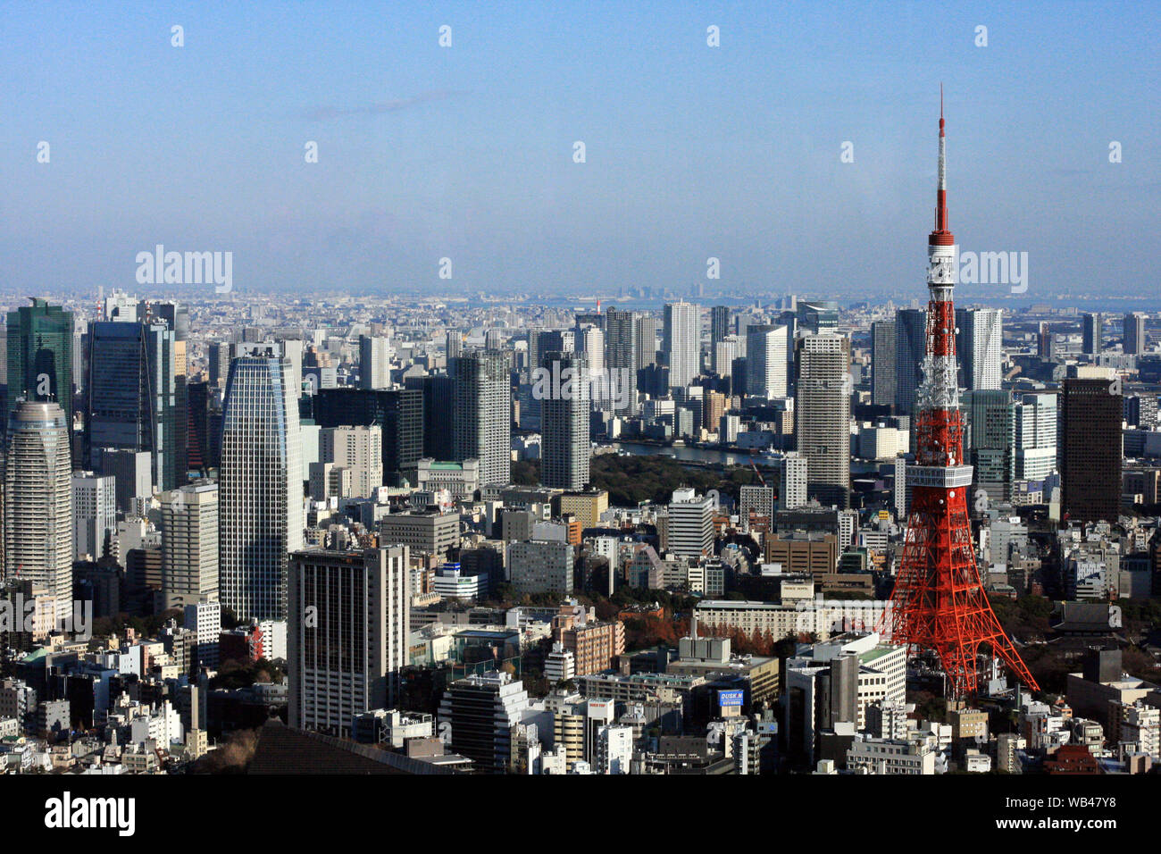 Panoramic map of tokyo hi-res stock photography and images - Alamy