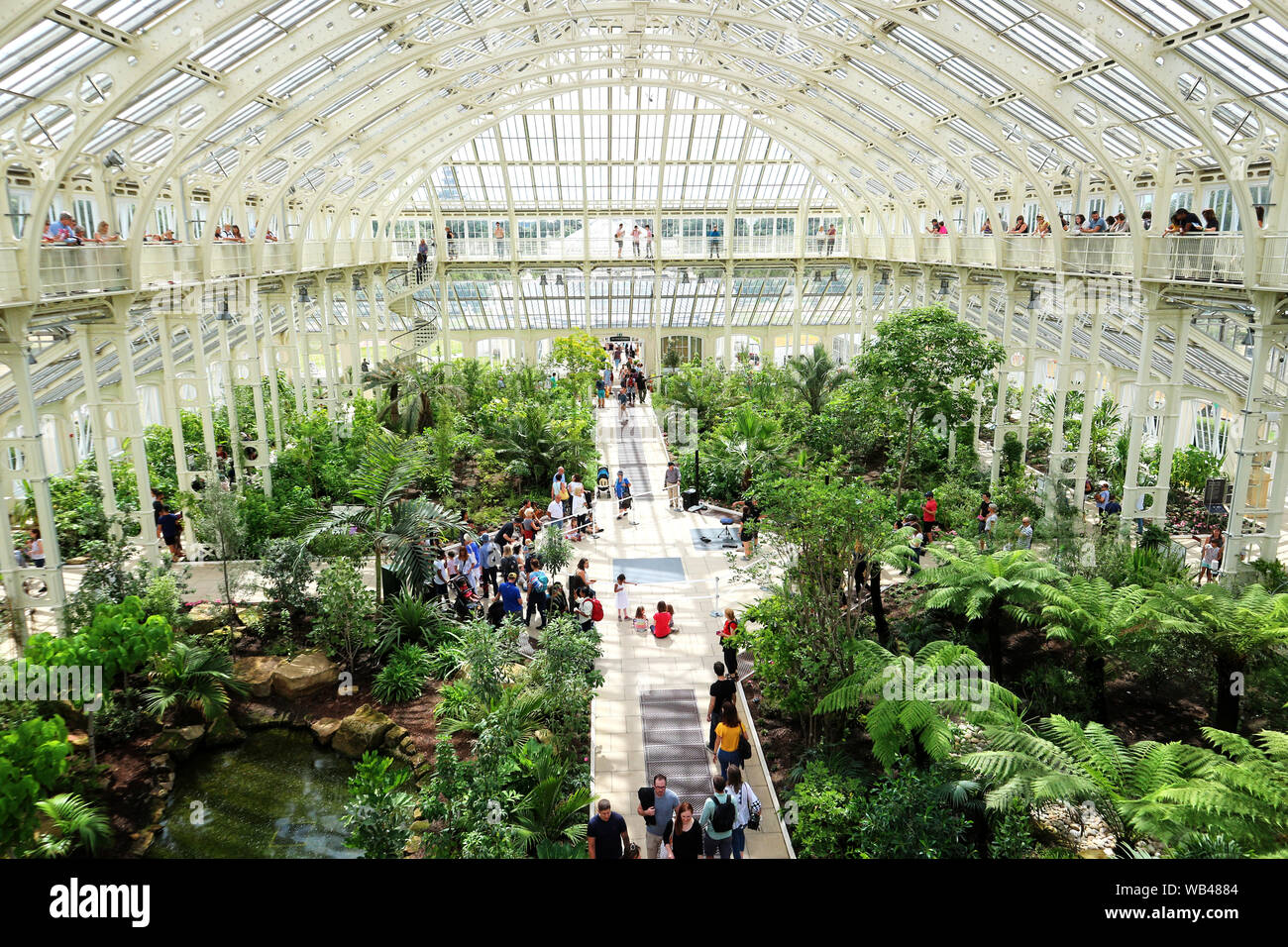 The palm House, Kew gardens Stock Photo - Alamy