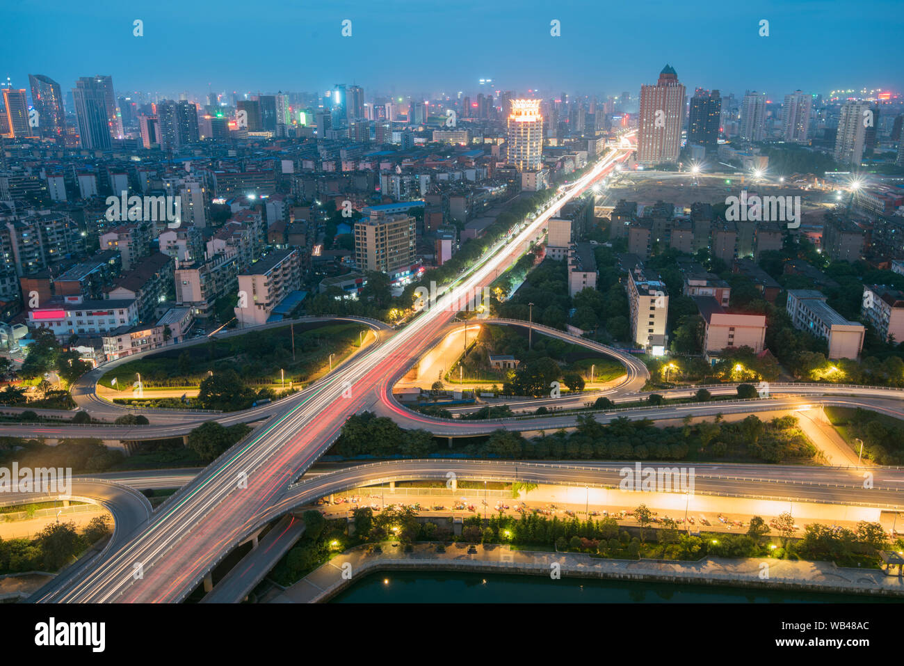 Rush hour traffic in shanghai hi-res stock photography and images - Alamy