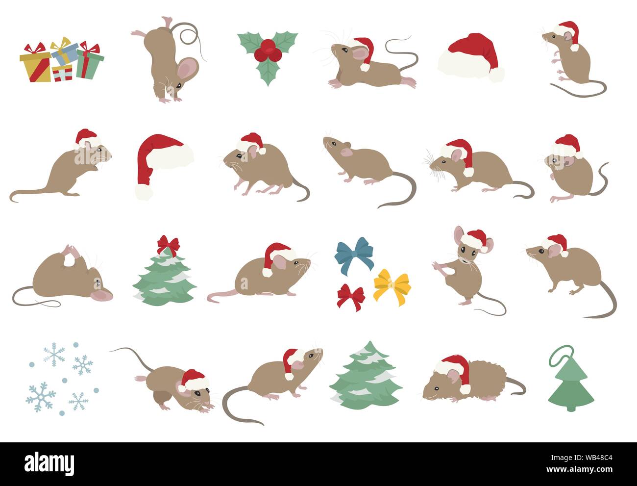 Christmas Clipart Mouse