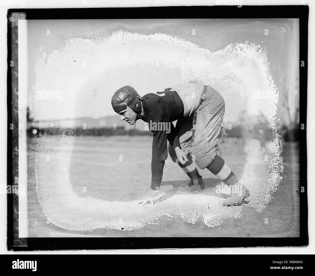 E.B. Weitzel, F.B., Eastern, '21 Abstract/medium: National Photo Company Collection Stock Photo ...