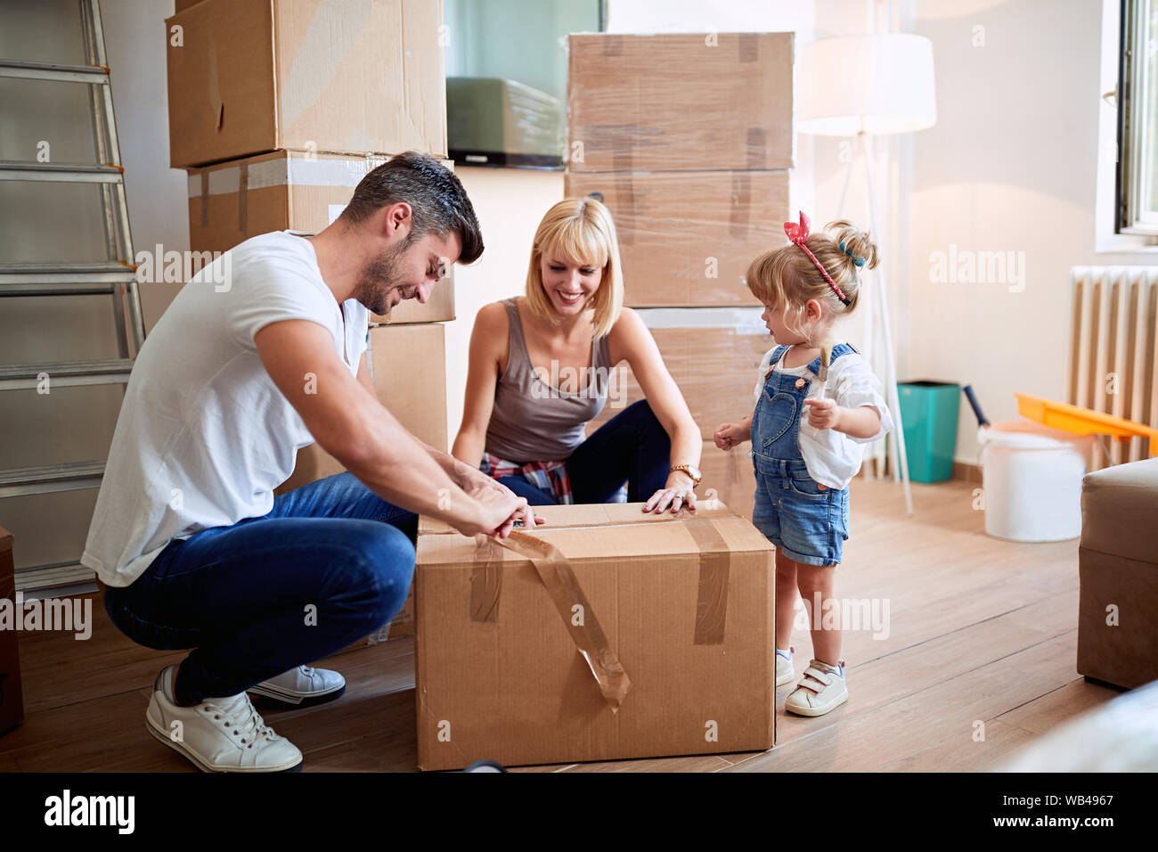 Adult child home parents house hi-res stock photography and images - Alamy