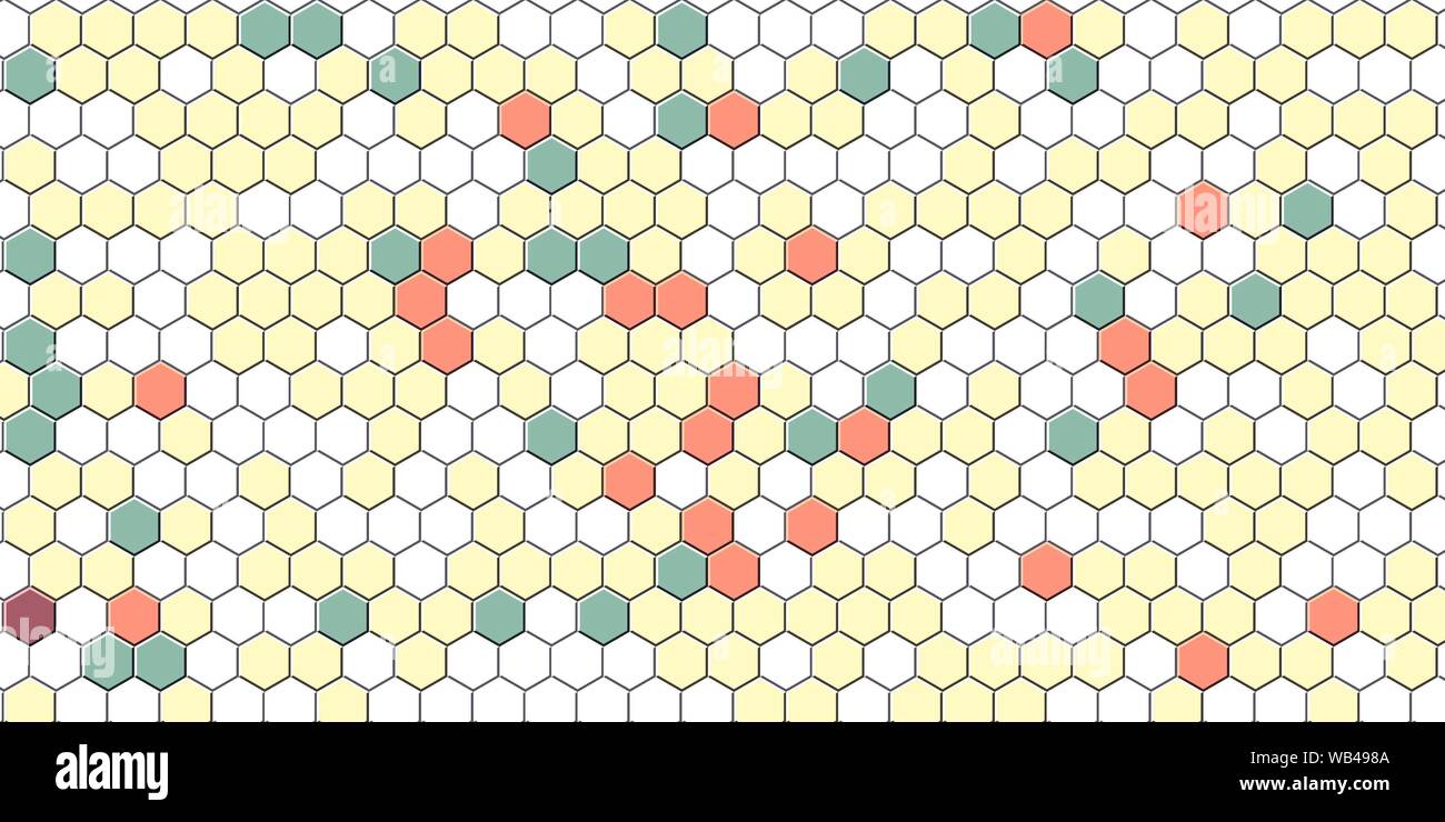 Honeycomb gold grid seamless background or Hexagonal cell texture Stock ...