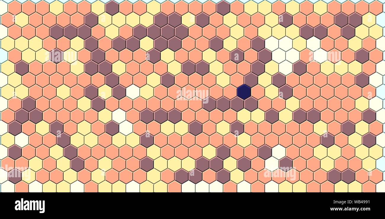 Honeycomb gold grid seamless background or Hexagonal cell texture Stock ...