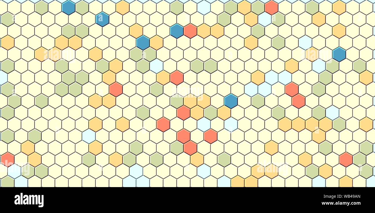 Honeycomb gold grid seamless background or Hexagonal cell texture Stock ...