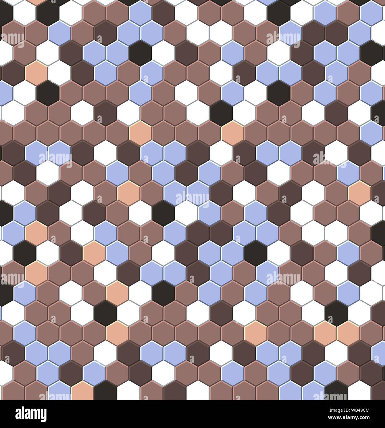 Honeycomb gold grid seamless background or Hexagonal cell texture Stock ...