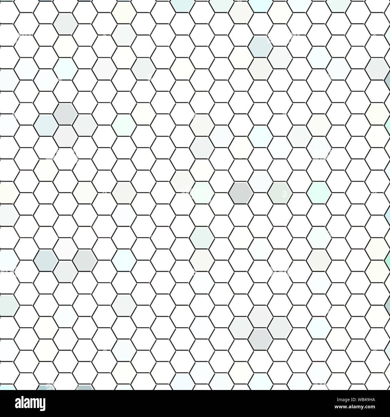 Honeycomb Light Grey, Silver, grid seamless background or Hexagonal cell texture Stock Photo - Alamy