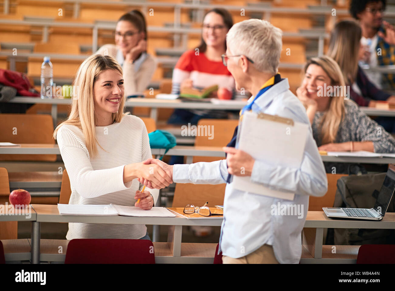 School Auditorium Student High Resolution Stock Photography and Images ...