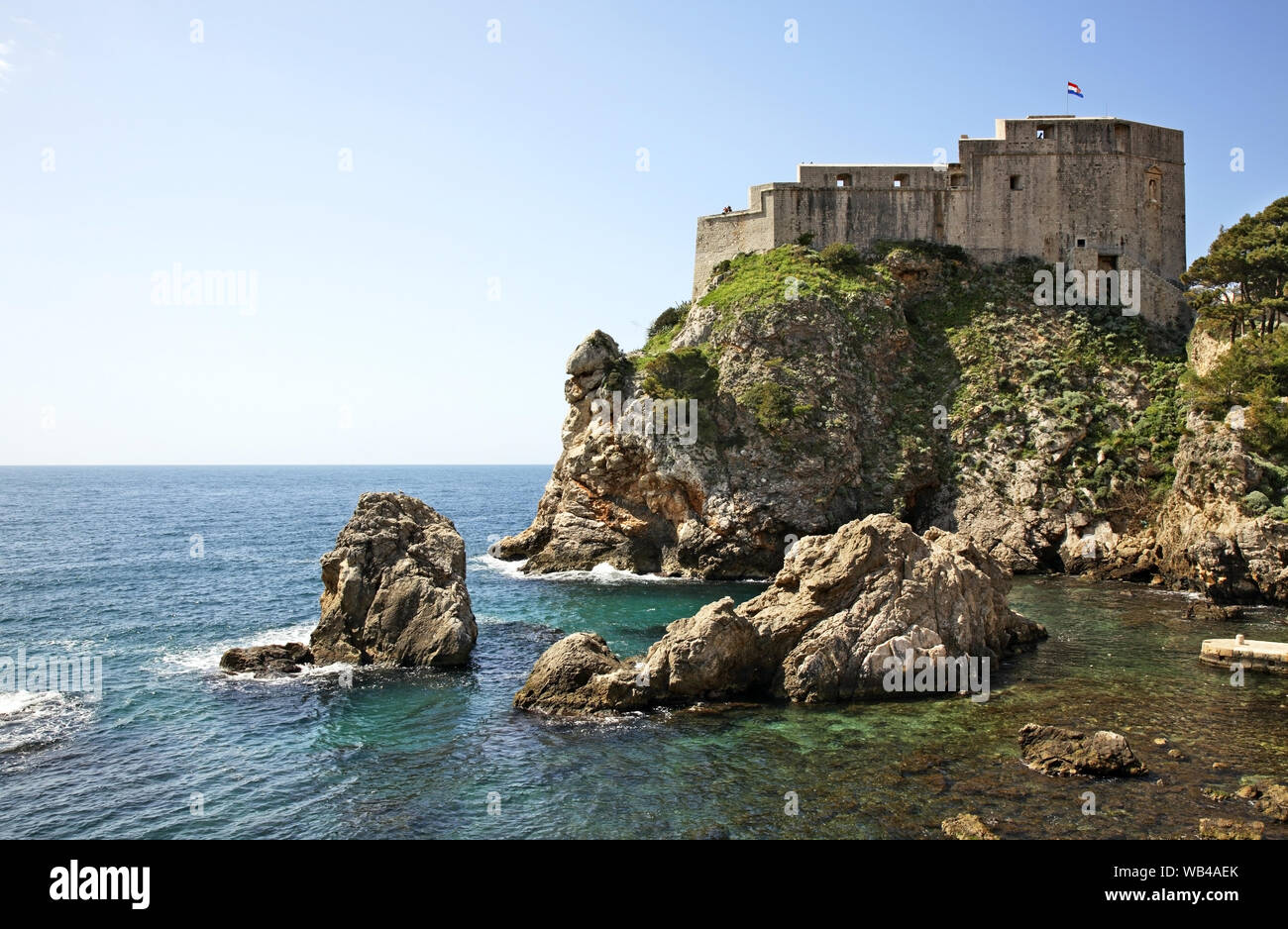 Fort lovrijenac in dubrovnik hi-res stock photography and images - Alamy