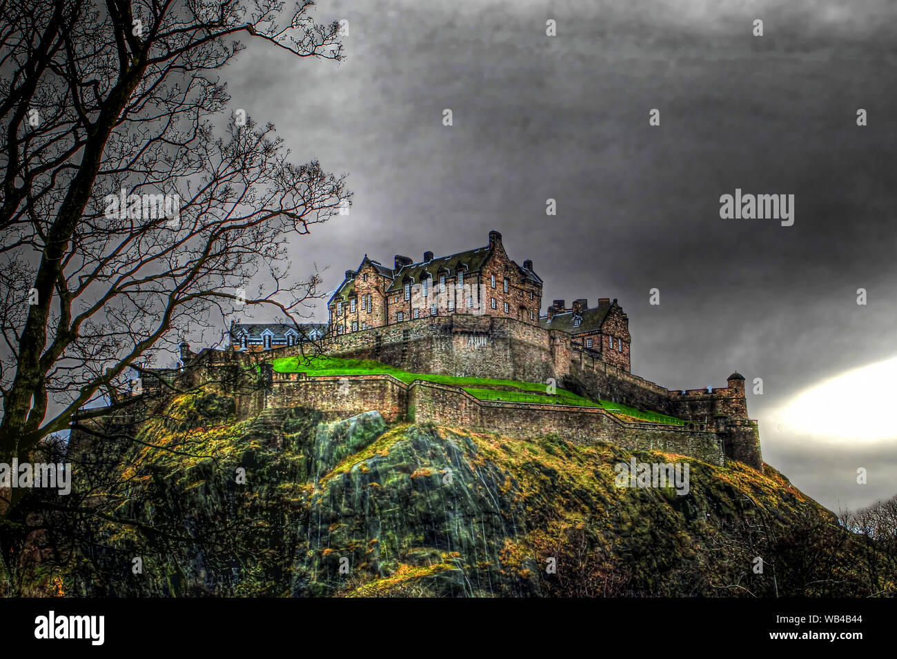 Garrison of edinburgh castle hi-res stock photography and images - Alamy