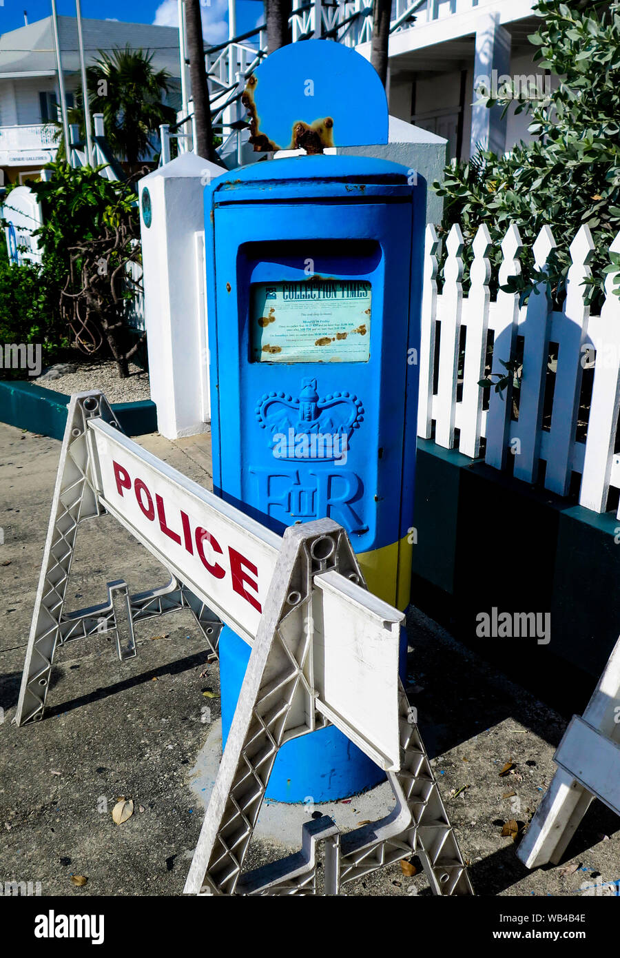 Police mail box hi-res stock photography and images - Alamy