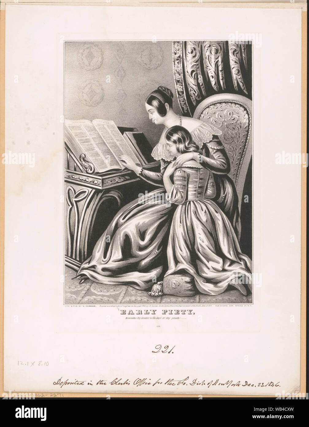 Early piety: remember thy creator in the days of thy youth Stock Photo ...