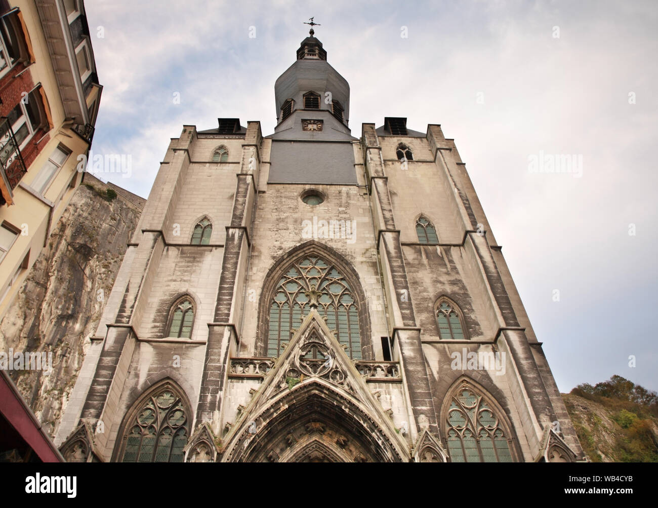 Collegiate church of Notre Dame in Dinant. Belgique Stock Photo - Alamy