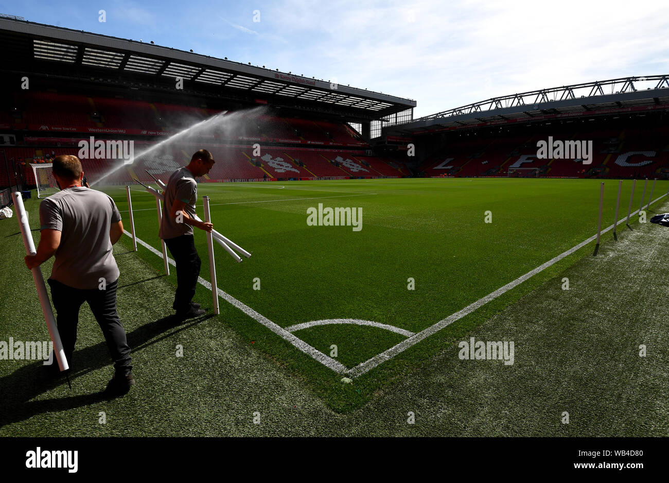 General view of the ground before the game during the Premier League ...