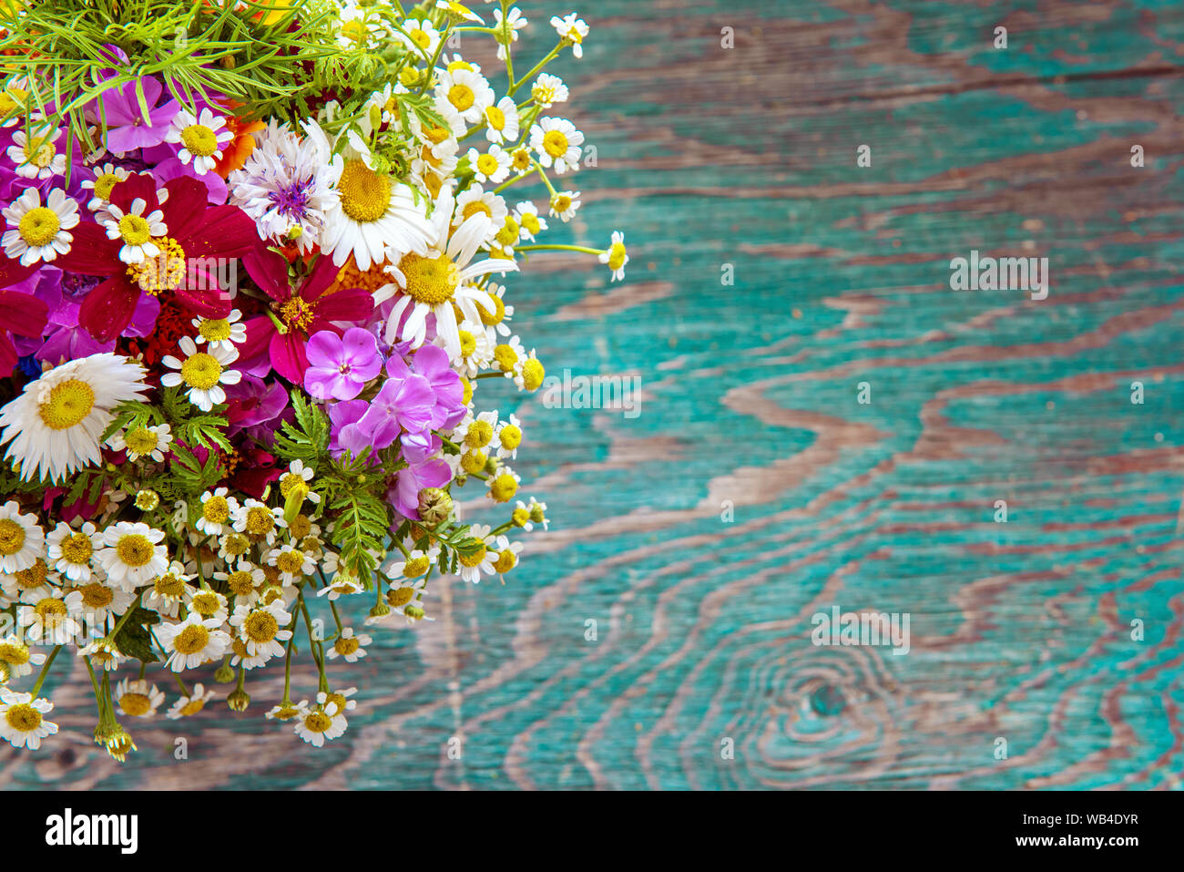 Summer flowers design Stock Photo - Alamy