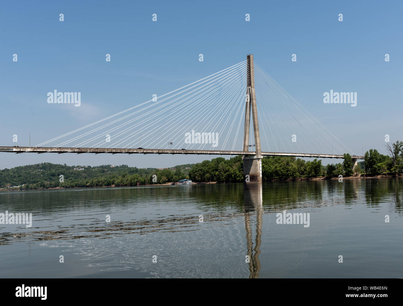 East Huntington bridge, Huntington, West Virginia Stock Photo - Alamy