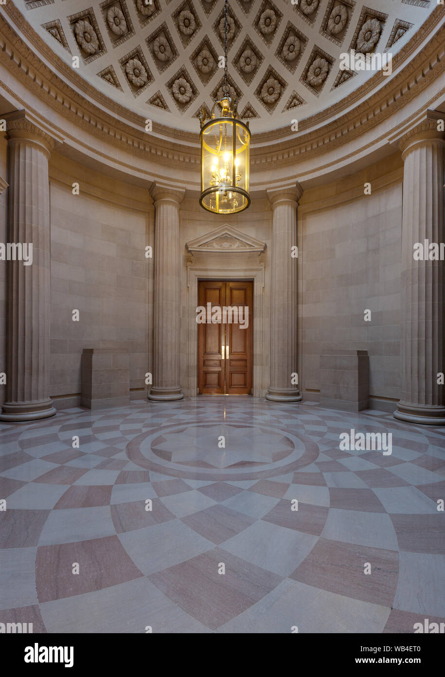 East lobby, EPA East and West, located on 12th and Constitution Avenue ...