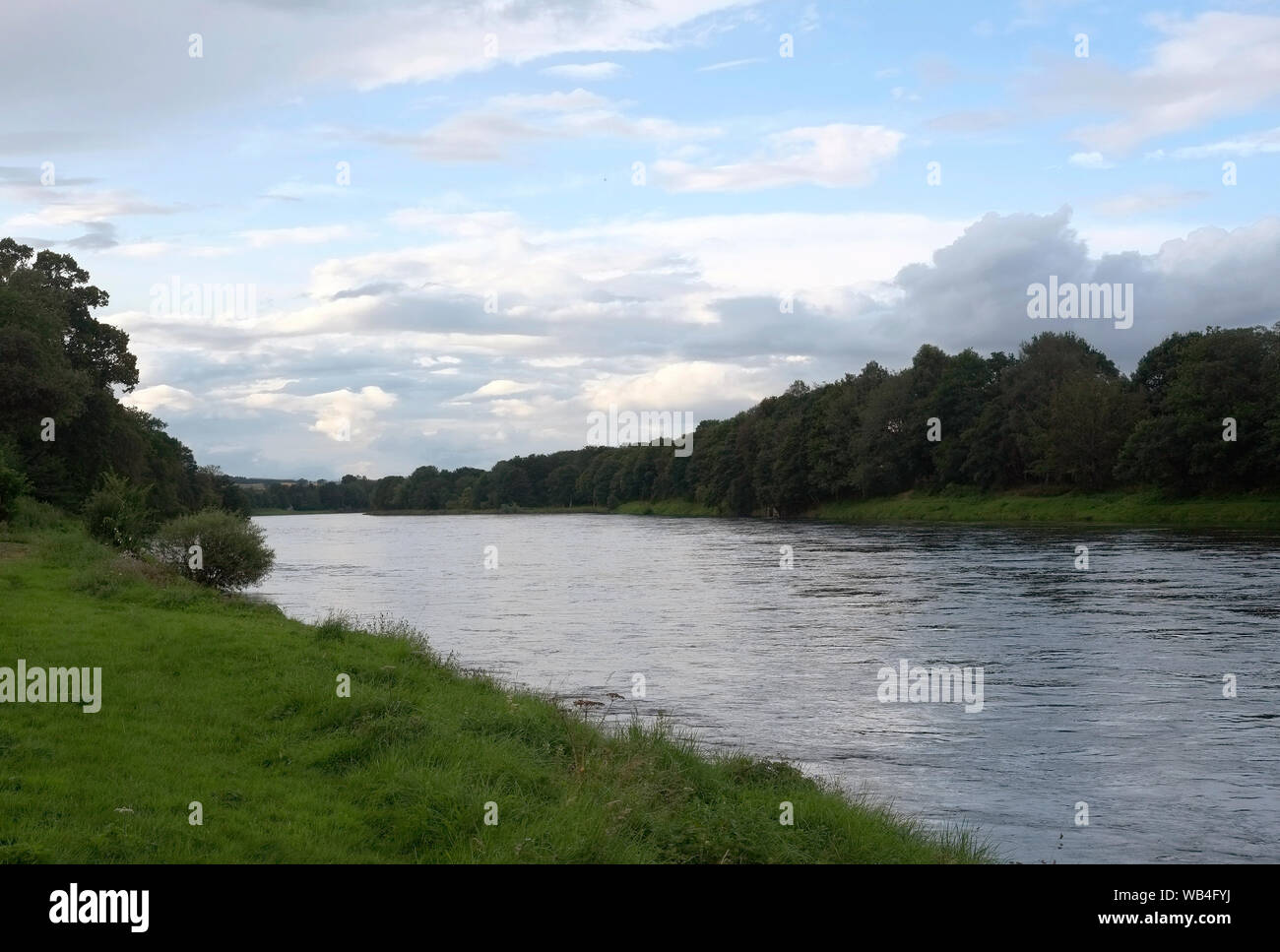 The River Tay at Luncarty, Near Perth Stock Photo - Alamy