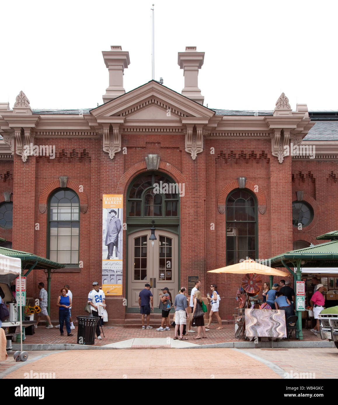 Capitol hill eastern market washington hi-res stock photography and ...