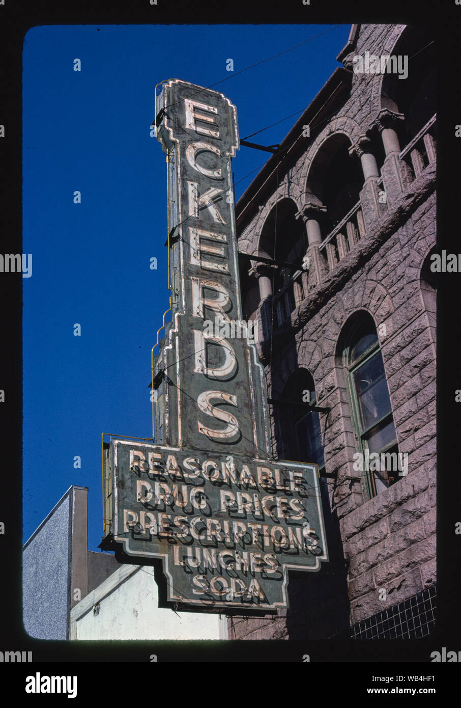 Eckerds Drug sign, Main Street, Columbia, South Carolina Stock Photo ...