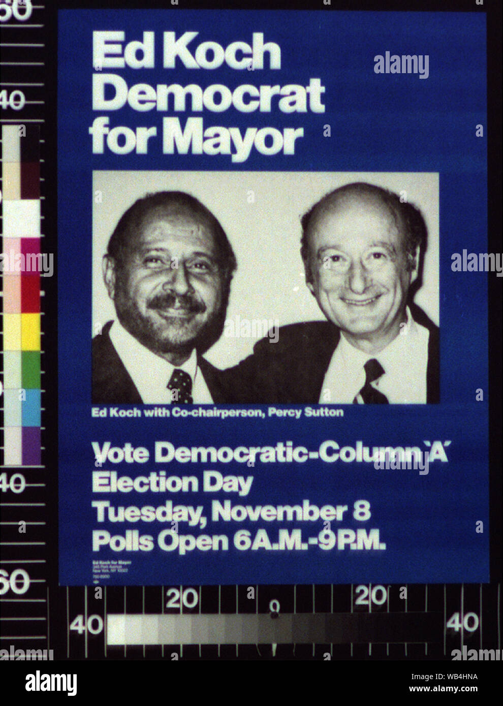 Mayor ed koch hi-res stock photography and images - Alamy