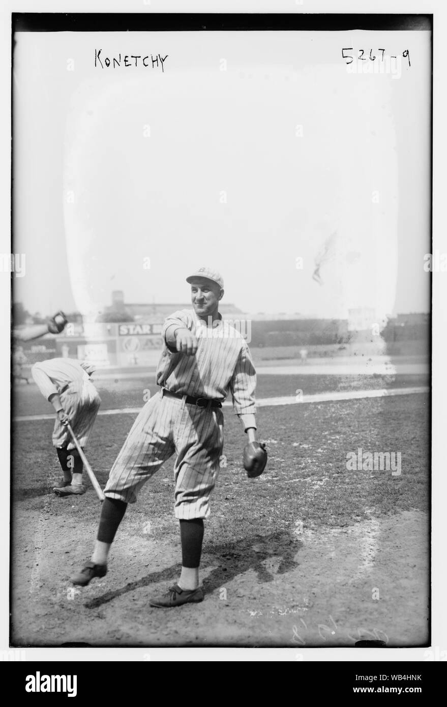 Ed Konetchy, Brooklyn NL (baseball) Abstract/medium: 1 negative : glass ...