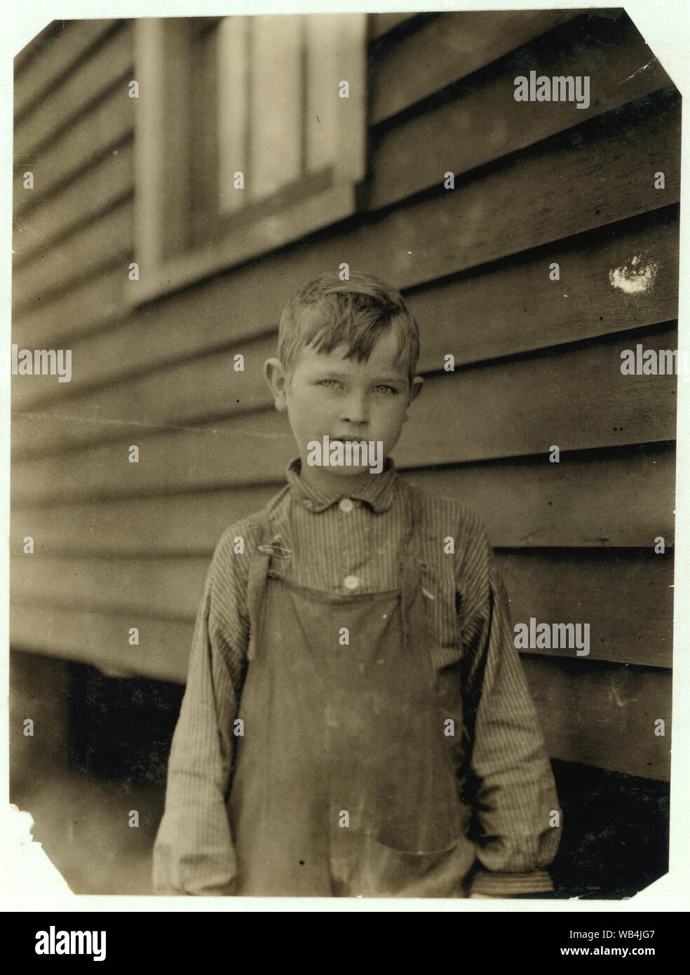 Eddie Norton sweeping in Saxon Mill, (See Label 2976). Abstract ...