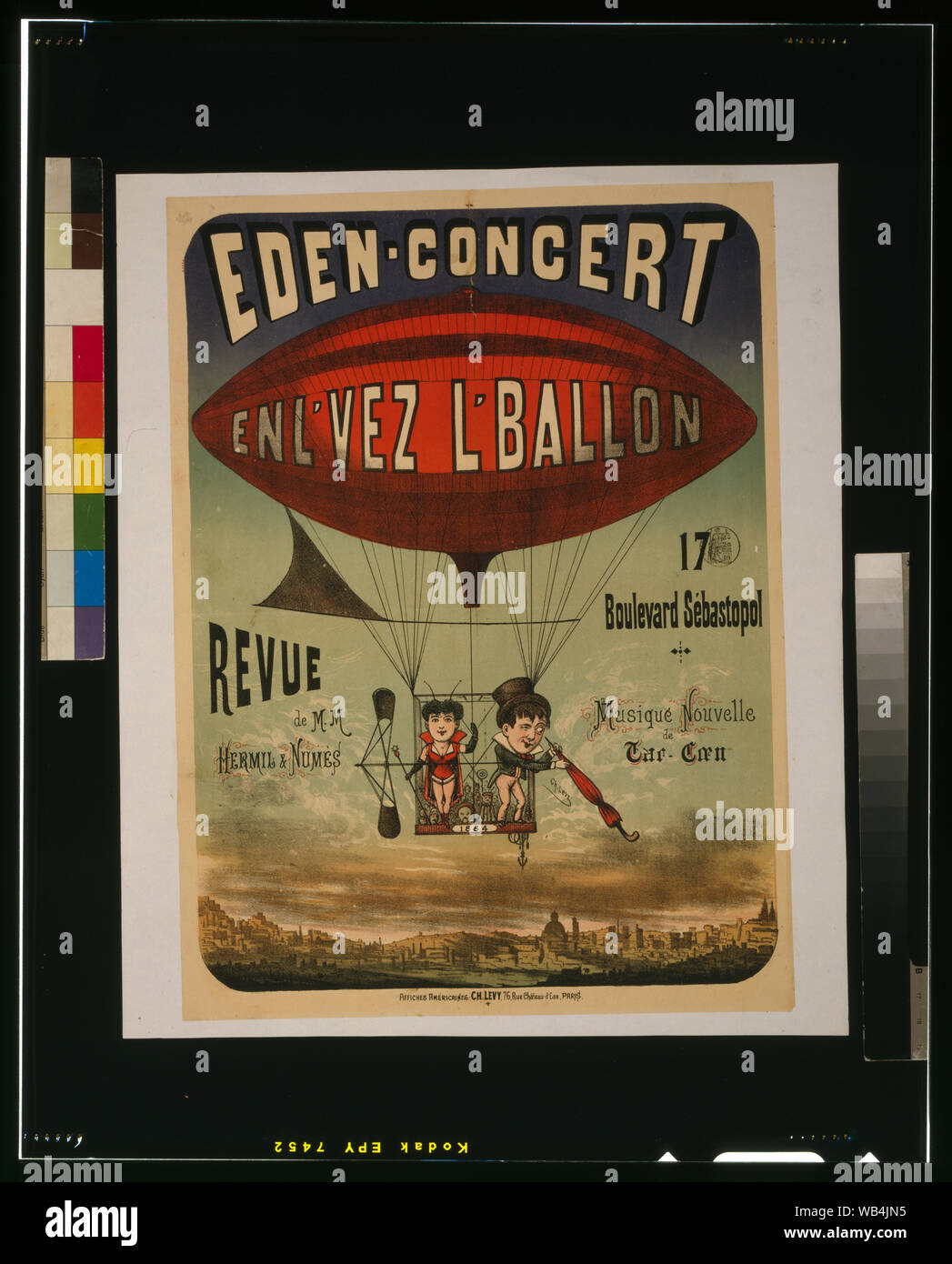 French circus poster hi-res stock photography and images - Alamy