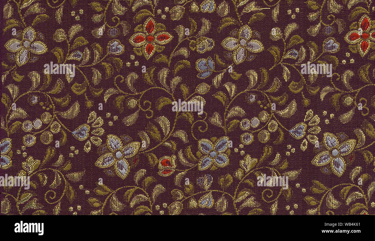 [ 1930s Japan - Japanese Design on Obi Textile ] — Traditional design ...