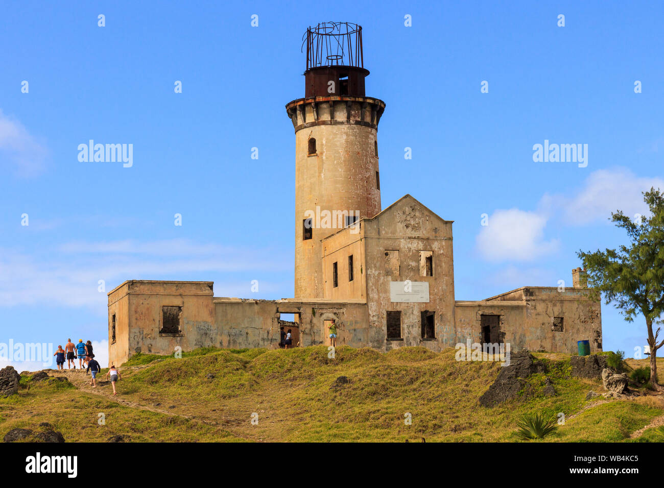 View of the lighthouse of Ile aux Phare, Mauritius Stock Photo - Alamy
