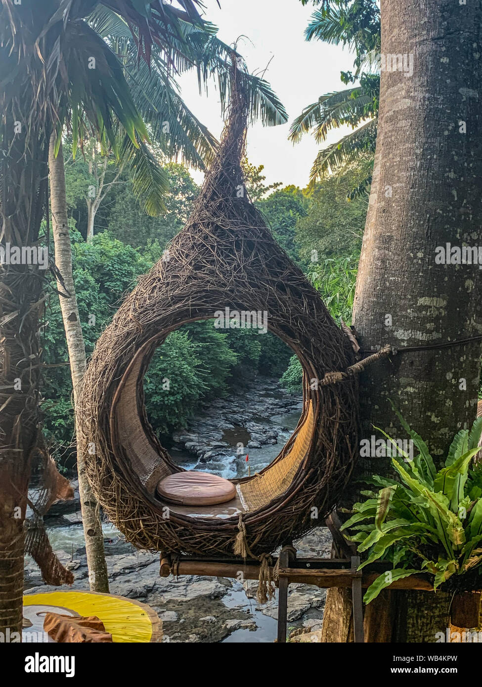 Tegallalang Rice Terraces from above, in Ubud, Bali, Indonesia Stock ...