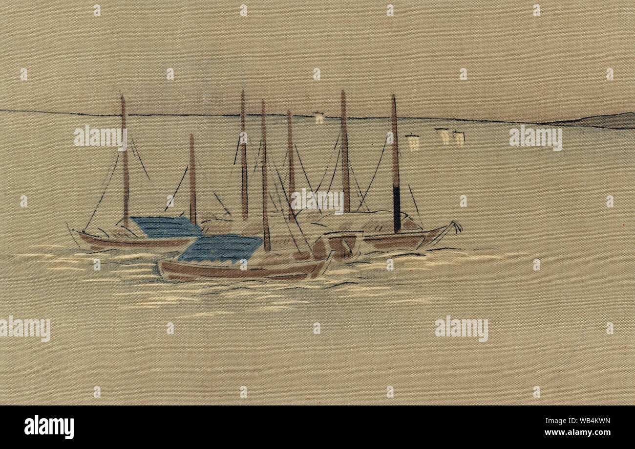 Traditional japanese boats hi-res stock photography and images - Alamy